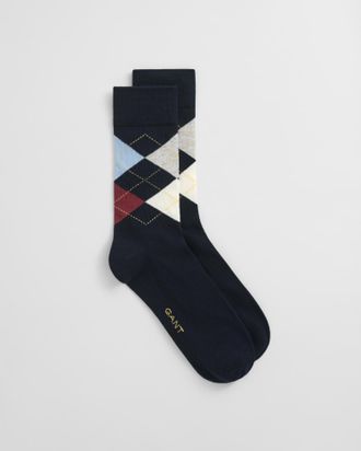 GANT Herren Argyle Socken (43-45) MARINE