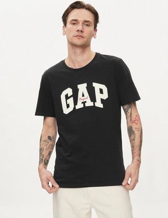 GAP T-Shirt 471777-07 Schwarz Regular Fit