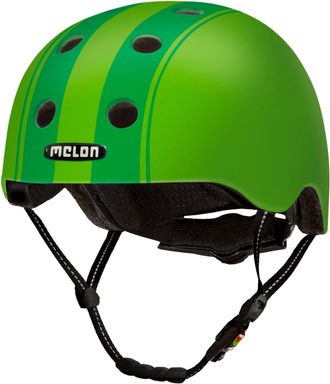 Melon Fahrradhelm »Decent Double Green« für Damen, Herren und Kinder | Leichter & sicherer urbaner Cityhelm mit Magnetverschluss, individuell anpassbar in g