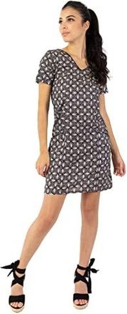 Coton Du Monde | Robe Manches Courtes en Coton Claudia imprimé Ethnique 44