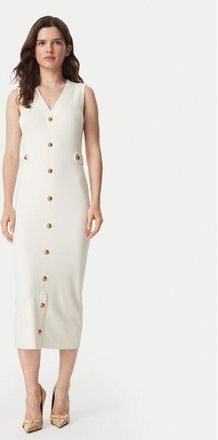 Michael Kors Strickkleid MT683J25ZV Creme Slim Fit