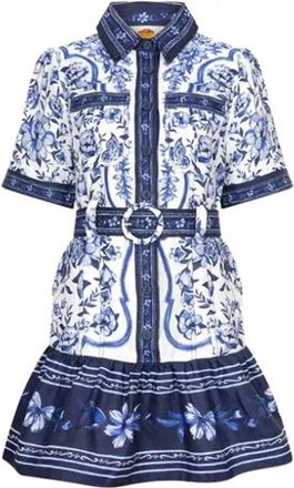 Farm Rio Farm Rio, Femme, Robes, Bleu, Taille: 40 FR Farm RIO - Robes > Robes de jour > Robes courtes