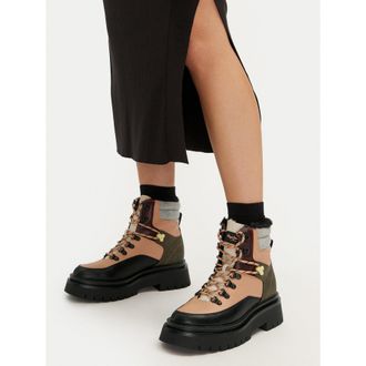 Pepe Jeans London Schn&uuml;rschuhe Pepe Jeans PLS50526 Beige