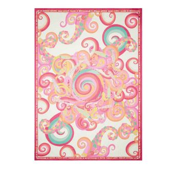 Franco Ferrari Femme, Accessoires, Multicolore, Taille: ONE Size &Eacute;charpe en coton et soie 135x190