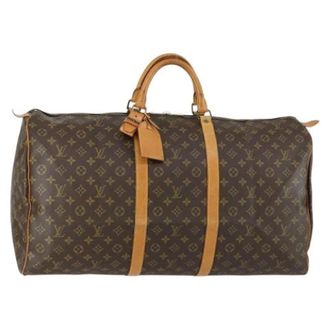 Louis Vuitton Pre-owned Canvas Weekender-Tasche - - Pre-owned - Damen - Braun - ONE SIZE