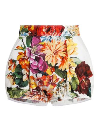 Dolce & Gabbana short chino droit - Blanc