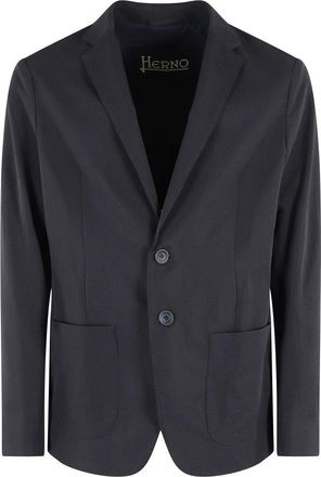 Herno Homme, Vestes, Bleu, Taille: L Seer-Crease Blazer