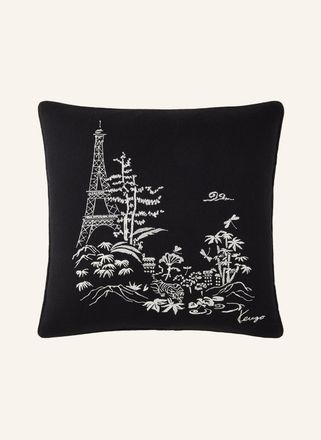 Kenzo Kenzo Home Dekokissenh&uuml;lle Kestampe schwarz