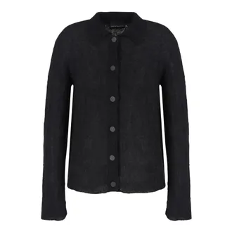 Emporio Armani Stilvolle Strickjacke - - Knitwear - Herren - Schwarzk - M
