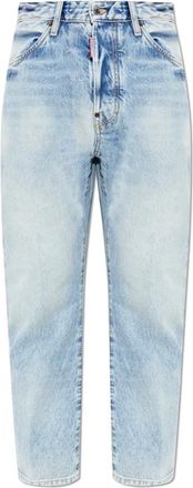 Dsquared2 Homme, Jeans, Bleu, Taille: XS London Bro Jeans