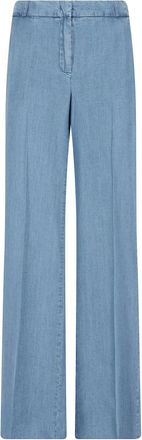 Kiltie Femme, Pantalons, Bleu, Taille: 36 FR Andrea Pantalons