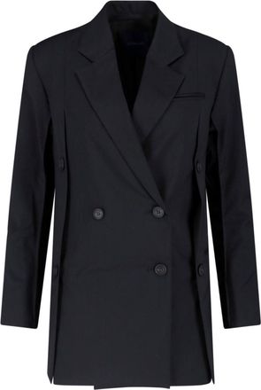 Eudon Choi Double-Breasted Virgin Wool Blazer