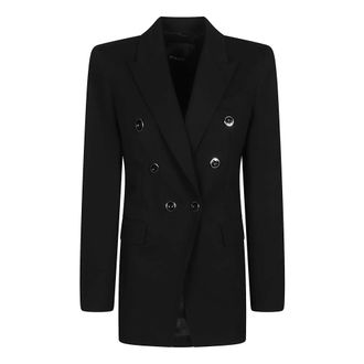 Pinko Pinko, Femme, Vestes, Noir, Taille: 40 FR Hibiscus Jacket