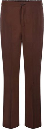 Hev&ograve; Homme, Pantalons, Brun, Taille: M Pantalon Torrechianca