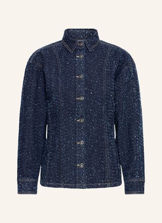 Ichi Jeansjacke Ihisalia blau