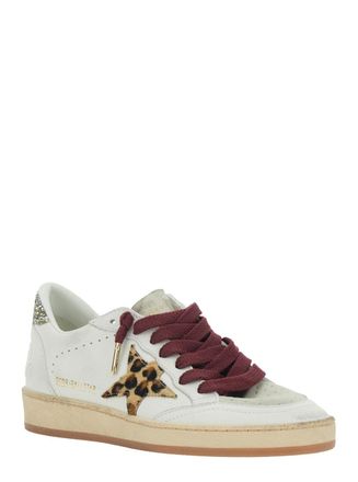 Golden Goose Womens Sneakers Ballstar White Leather Trainers
