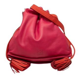 Loewe Sac bandouli&egrave;re Flamenco Pre-owned - Femme - Pre-owned - Rose - Taille: ONE Size