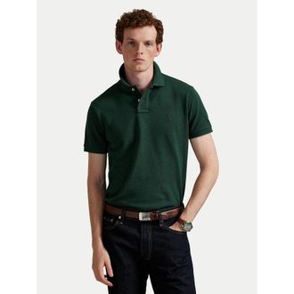 Polo Ralph Lauren Poloshirt 710536856489 Gr&uuml;n Slim Fit