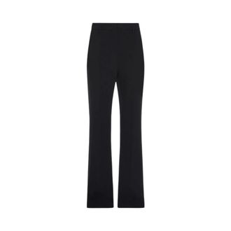 Max Mara Flared trousers in cady - - Trousers - Damen - Schwarzk - M
