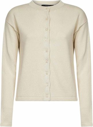 Max Mara Femme, Pulls, Blanc, Taille: 42 FR Weekend Cardigan