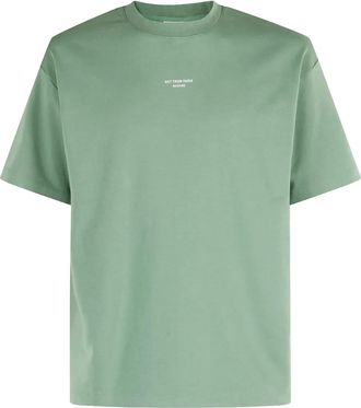 Drôle de Monsieur T-Shirt mit Rundhalsausschnitt - Grün