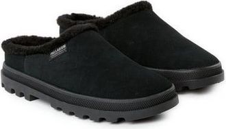 Palladium Mules fourr&eacute;es en cuir