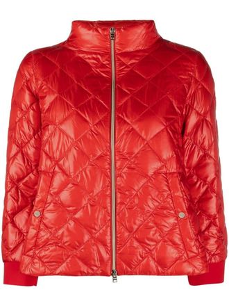 Herno doudoune Ultralight &agrave; matelassage losanges - Rouge