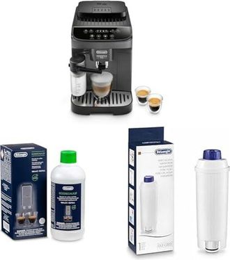 DeLonghi Magnifica Evo ECAM292.52.GB, Kaffeevollautomat mit Milchsystem + Original EcoDecalk DLSC 500 Entkalker Wasserfilter DLSC002