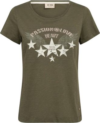 Mos Mosh MOS Mosh, Femme, Tops, Vert, Taille: 38 FR T-Shirt