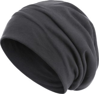 style3 Slouch Beanie aus atmungsaktivem, feinem und leichten Jersey Unisex M&uuml;tze Haube Bini Einheitsgr&ouml;&szlig;e