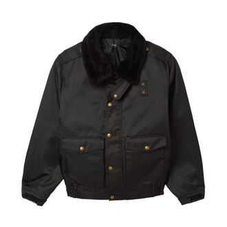 Willy Chavarria Veste Aviateur Bomber - Homme - Vestes - Noir - Taille: L