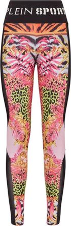 Plein Sport Femme, Sport, Multicolore, Taille: 36 FR Sport Leggings