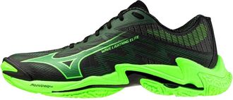 Mizuno Homme, Sport, Noir, Taille: 44 EU Wave Lightning Elite