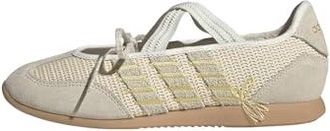 adidas Femme BARREDA Mary Jane Shoes, Non-Dyed/Matte Gold/Crystal Linen, 38 2/3 EU