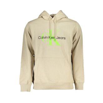 Calvin Klein Cotton Sweater - - Sweatshirts & Hoodies - Herren - Beige - XL
