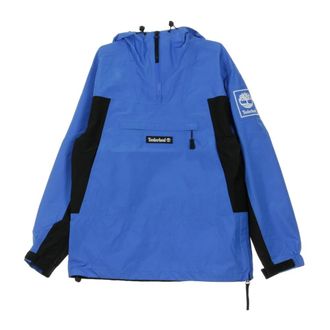 Timberland Wasserdichte Windbreaker-Jacke zum &Uuml;berziehen - - Jackets - Herren - Blau - S