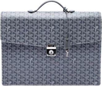 Goyard Pre-owned Serviette Chypre - Femme - Pre-owned - Gris - Taille: ONE Size