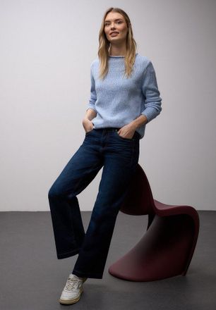Street One Strickpullover aus reiner Baumwolle