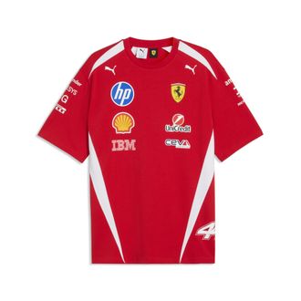 Puma Scuderia Ferrari HP Replica Drivers T-Shirt Unisex, Accessoires, Rot, 3XL