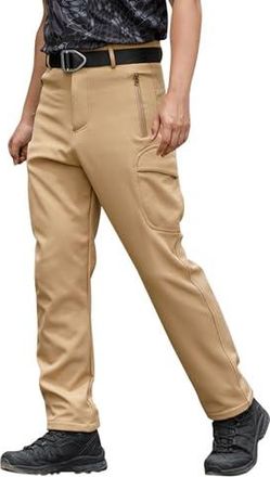 Generic Pantalon de travail stretch pour homme - Coupe droite - Pantalon de jogging - Camouflage - R&eacute;sistant &agrave; lusure - Pantalon de trekking - Pantalon foncti