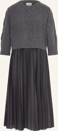 Max Mara Weekend Max Mara Set Calco: Kleid Und Pullover Mit 3/4-Arm grau