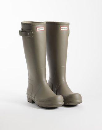 Hunter Original hohe Gummistiefel in kettle-Neutral