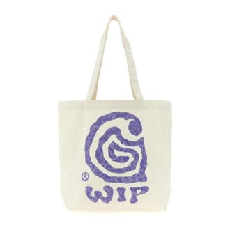 Carhartt Work in Progress Canvas Graphic Tote - - Bags - Herren - Wei&szlig; - ONE SIZE