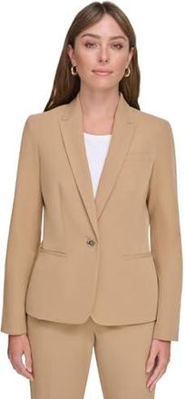 Tommy Hilfiger Blazer pour Femme, Veste daffaires avec Coupe Flatteuse et Fermeture &agrave; Bouton Unique, 10