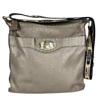 Fendi Pre-owned Vintage Schultertasche - - Pre-owned - Damen - Grau - ONE SIZE