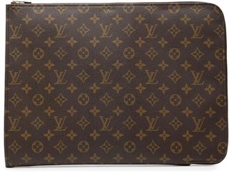Louis Vuitton Crossbody Bags - Monogram Poche Documents Portfolio - Gr. unisize - in Braun - f&uuml;r Damen