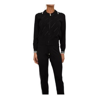 Liu Jo Better Cardigan - - Knitwear - Damen - Schwarzk - S