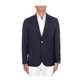 Barba Homme, Vestes, Bleu, Taille: M Giacca Easy