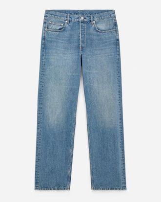 Arket OCEAN Loose Straight Jeans -Blau