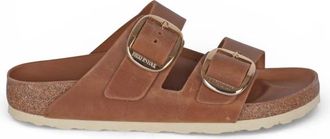 Birkenstock Femme, Chaussures, Brun, Taille: 40 EU Arizona Big Buckle Narrow Fit
